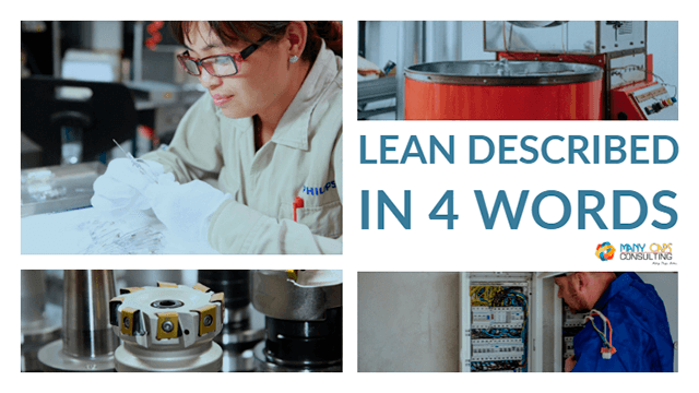 Lean Described in 4 Words - Blog